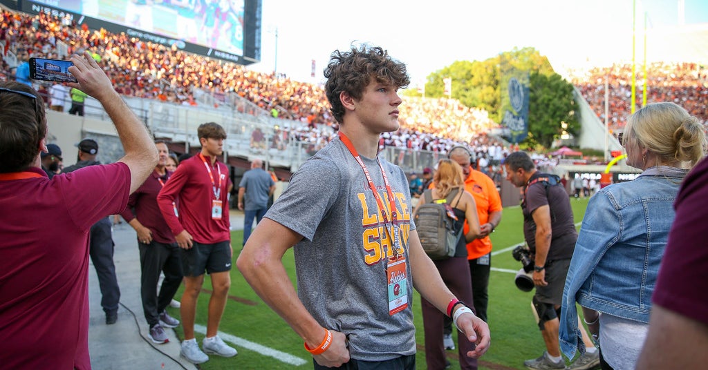 Offered 2025 WR Luke Stuewe likes what he has seen from Virginia Tech ...