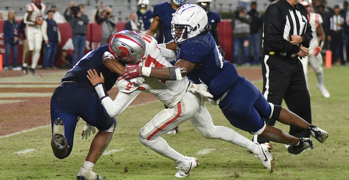 Auburn LB commit DJ Barber talks game-saving tackle, winning state title