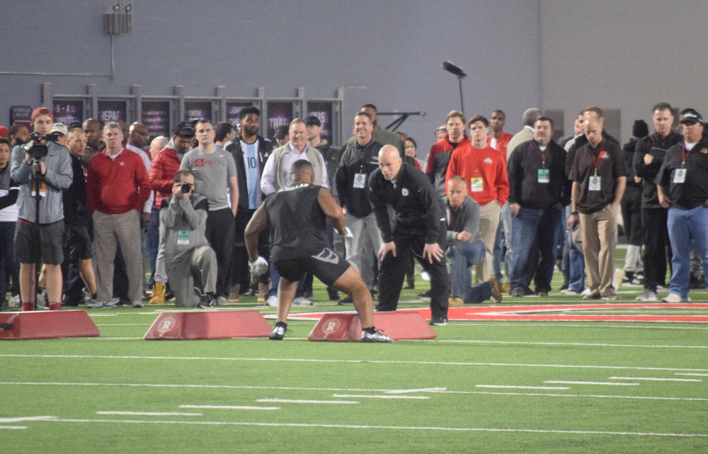 Photo Gallery: Ohio State pro workout day