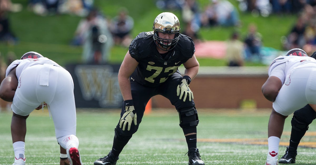 Wake Forest Football senior RT Jake Benzinger previews UNC game