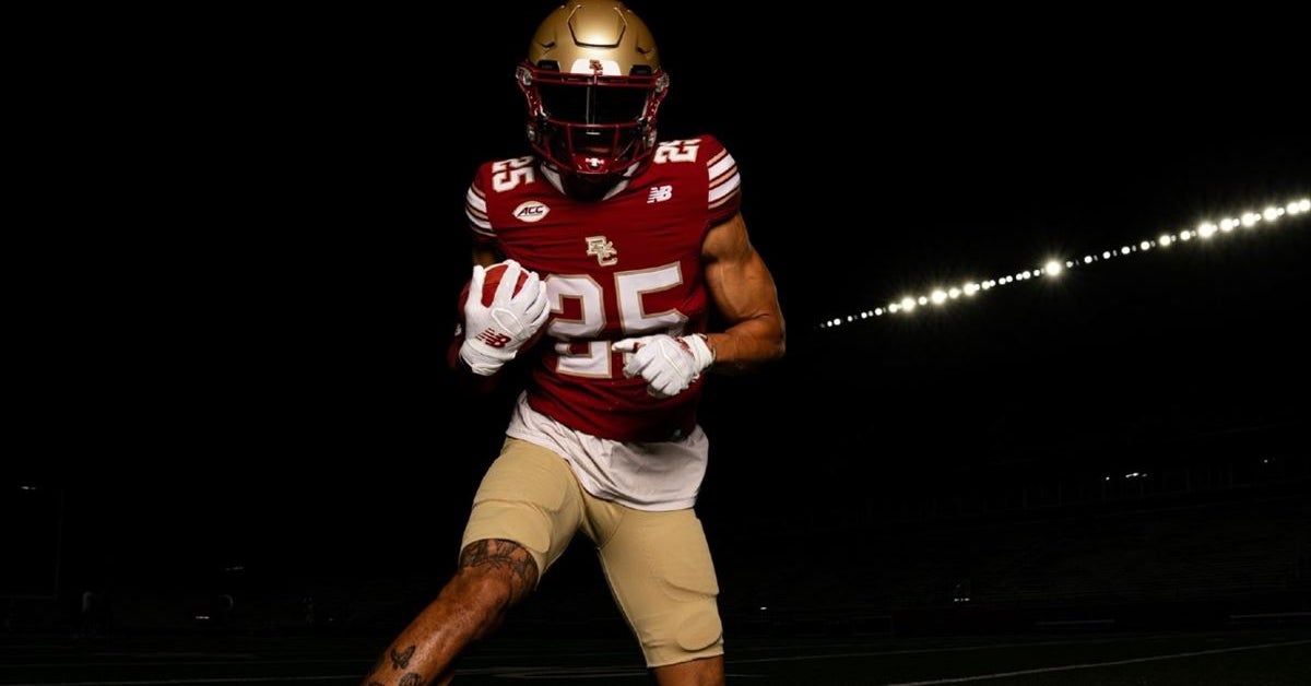 Boston College reveals New Balance football uniforms