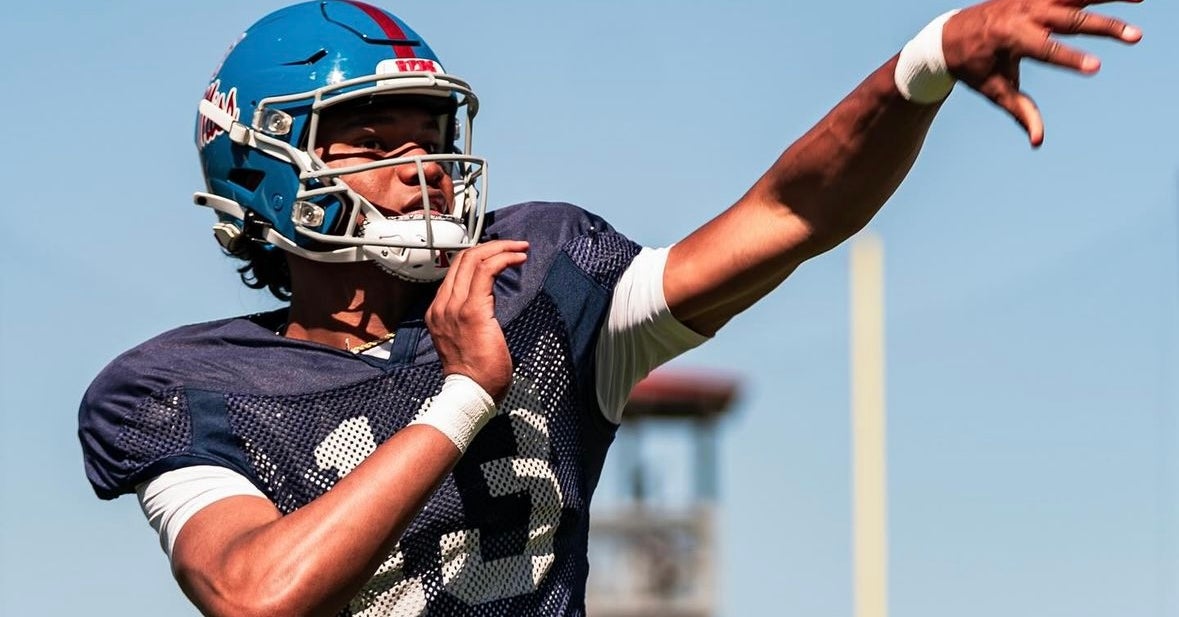 Austin Simmons working his way back to the gridiron with past NFL legend