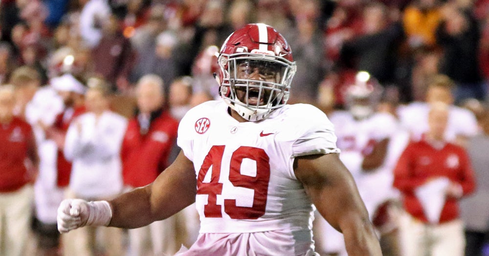 Alabama DL Isaiah Buggs will return for senior season