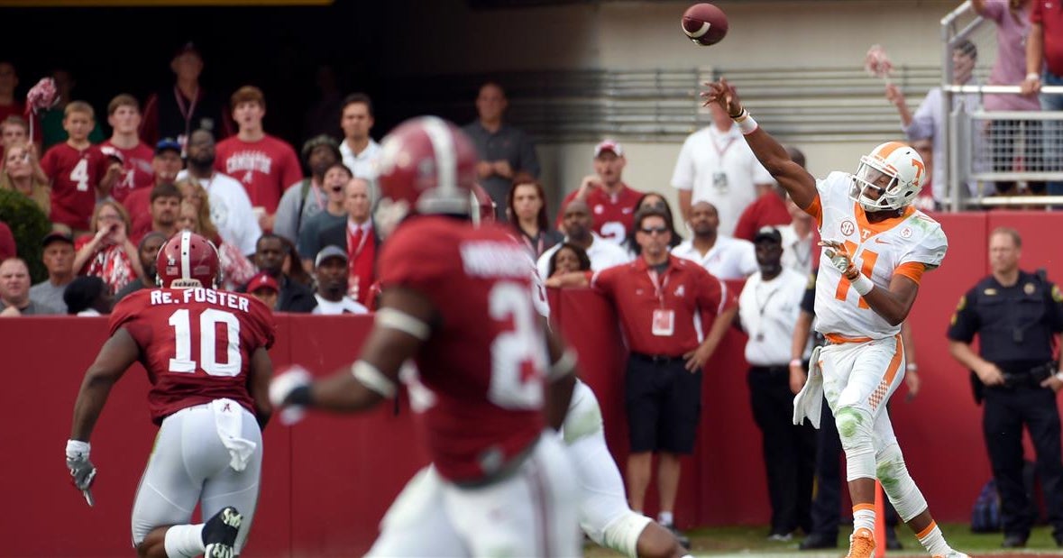 Vols Game Balls: Alabama