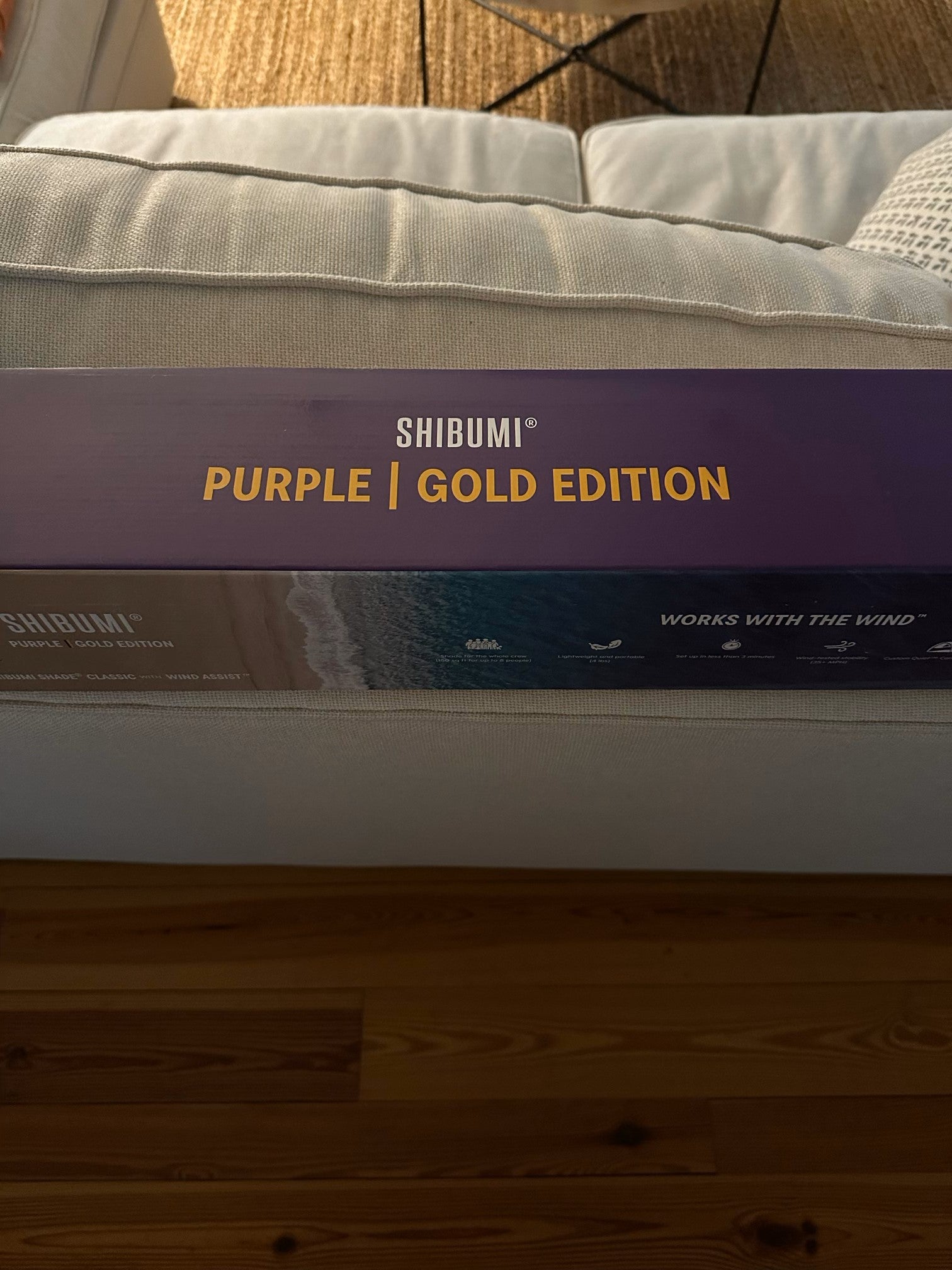OT (sorta): Purple and Gold Shibumi Shades Came out today