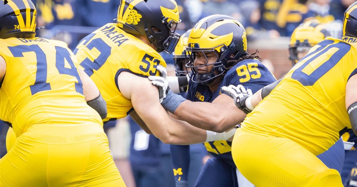 After time behind NFL talent, Michigan DT Trey Pierce ready to ...