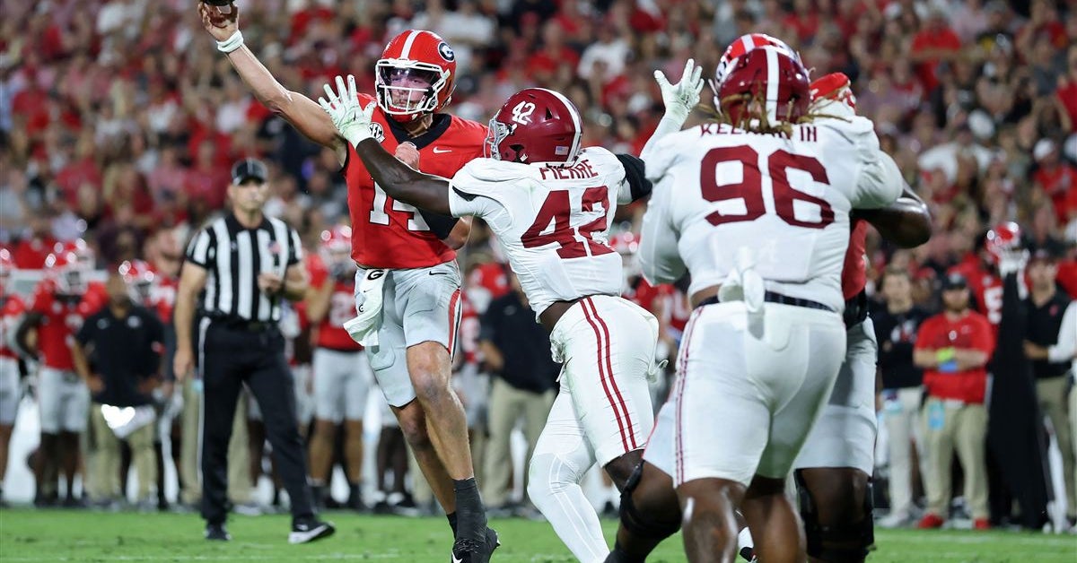 Alabama player talks 'mismatch' with Georgia, going undefeated against ...