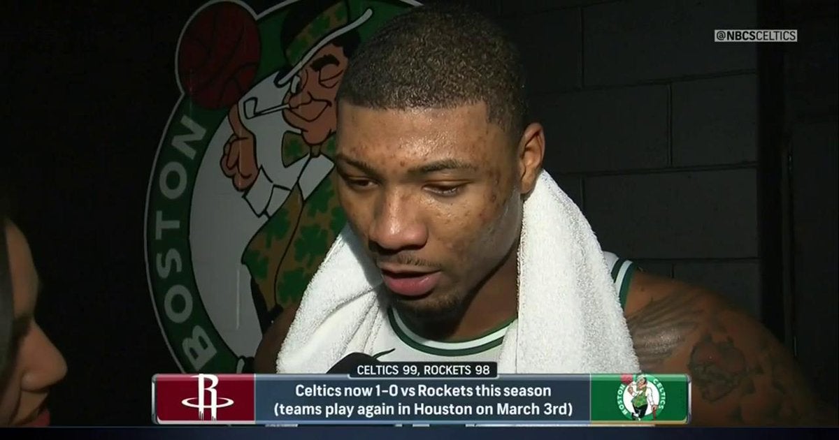 Celtics players react to 99-98 comeback win over Rockets