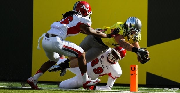 Former five-star Oregon Duck Colt Lyerla arrested again