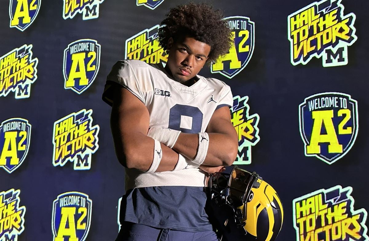 Michigan now a major player for highly-touted edge rusher Chris Burgess ...
