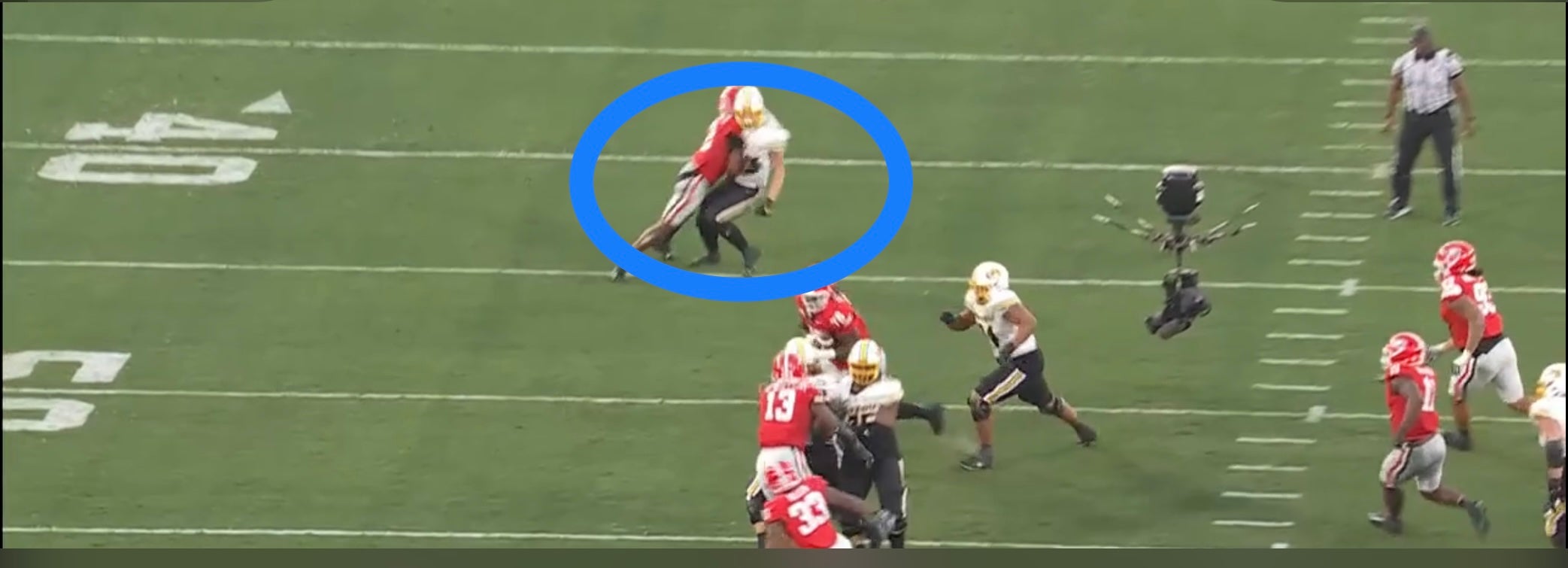 Mondon blind side block