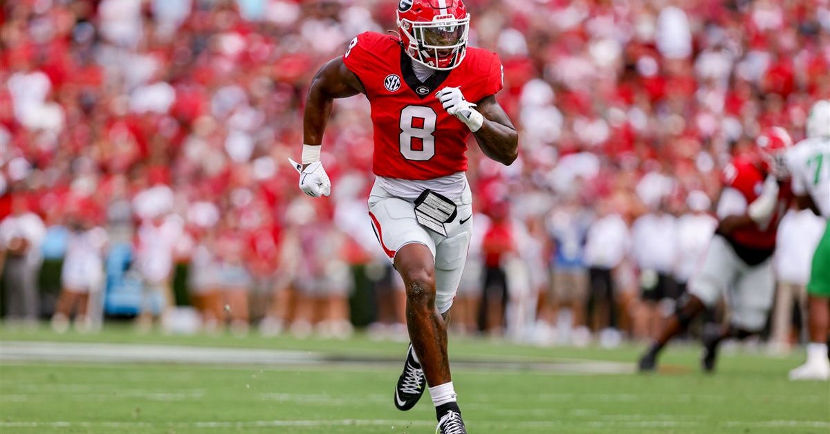 Georgia WR Colbie Young ‘knows what he’s fighting for’ in rare second ...