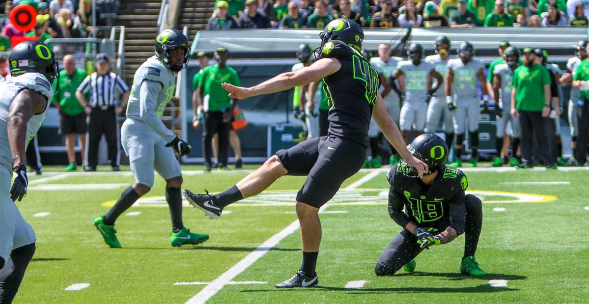 Oregon kicker Zach Emerson arrested, Ducks down to one kicker