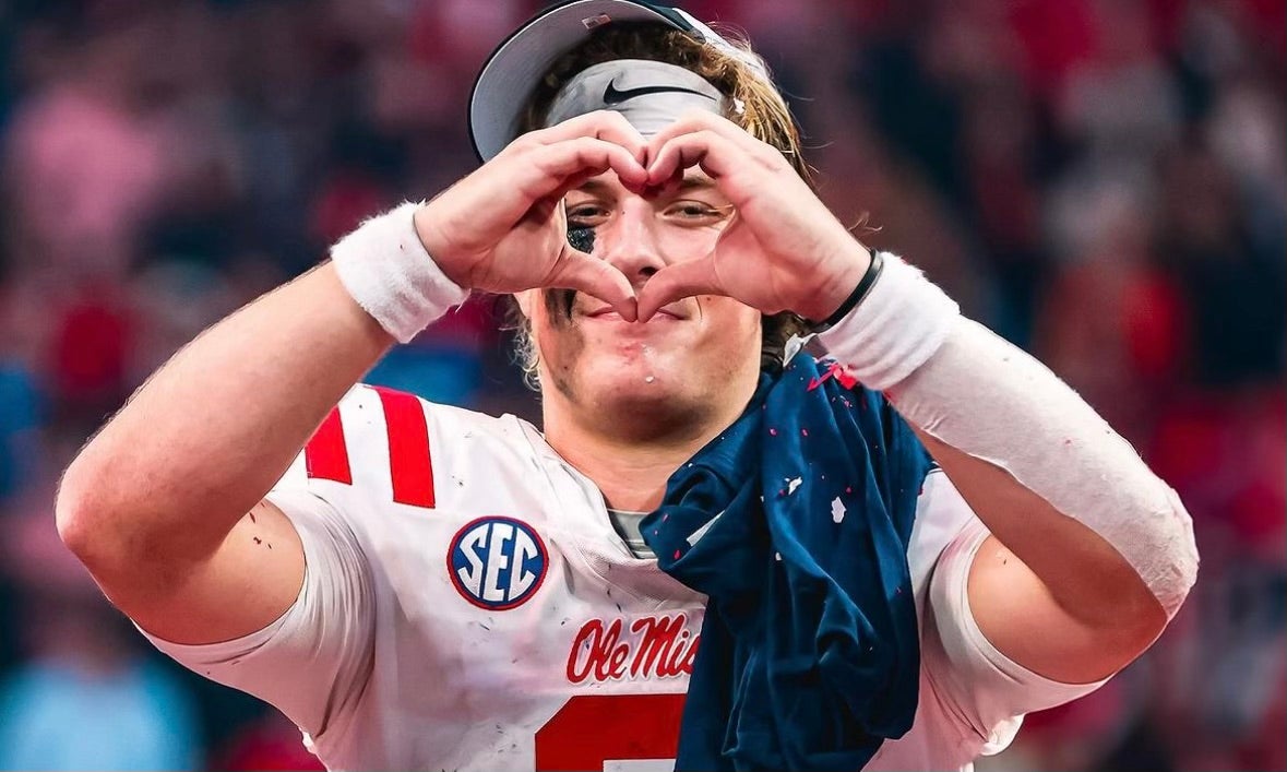 Ole Miss QB Jaxson Dart ‘really happy’ he chose to return for Last Dance