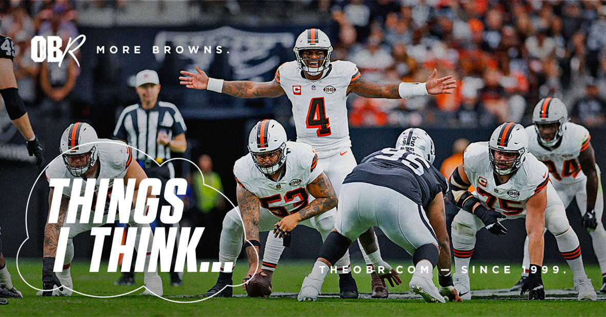 Things I Think I Know About The Browns - The Underlying Issue ...