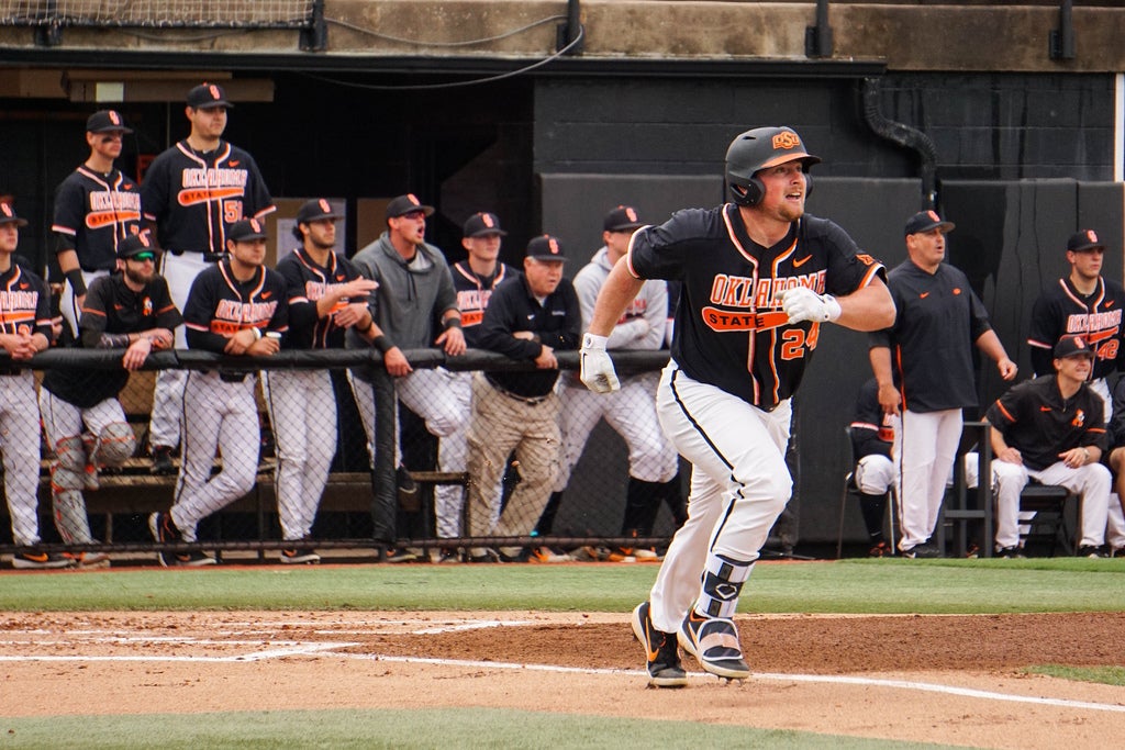 Cowboy Baseball clinches Big 12 series win on Opening Weekend