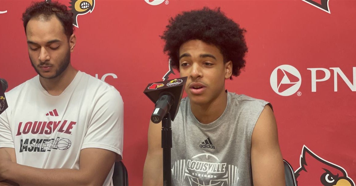 VIDEO: Louisville basketball players J'Vonne Hadley, Mikel Brown Jr ...