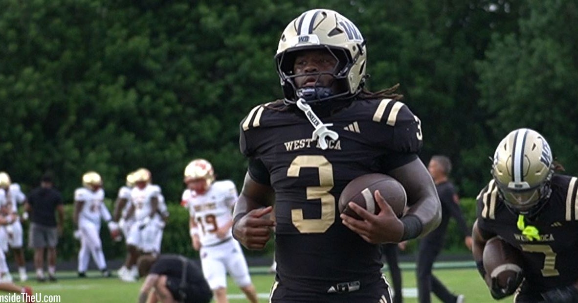VIDEO: Miami commit RB Javian Mallory full highlights against New ...