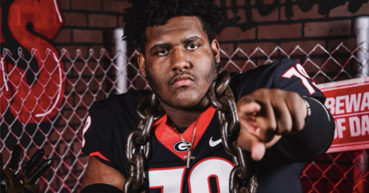 Georgia OL Nyier Daniels arrested on 13 charges