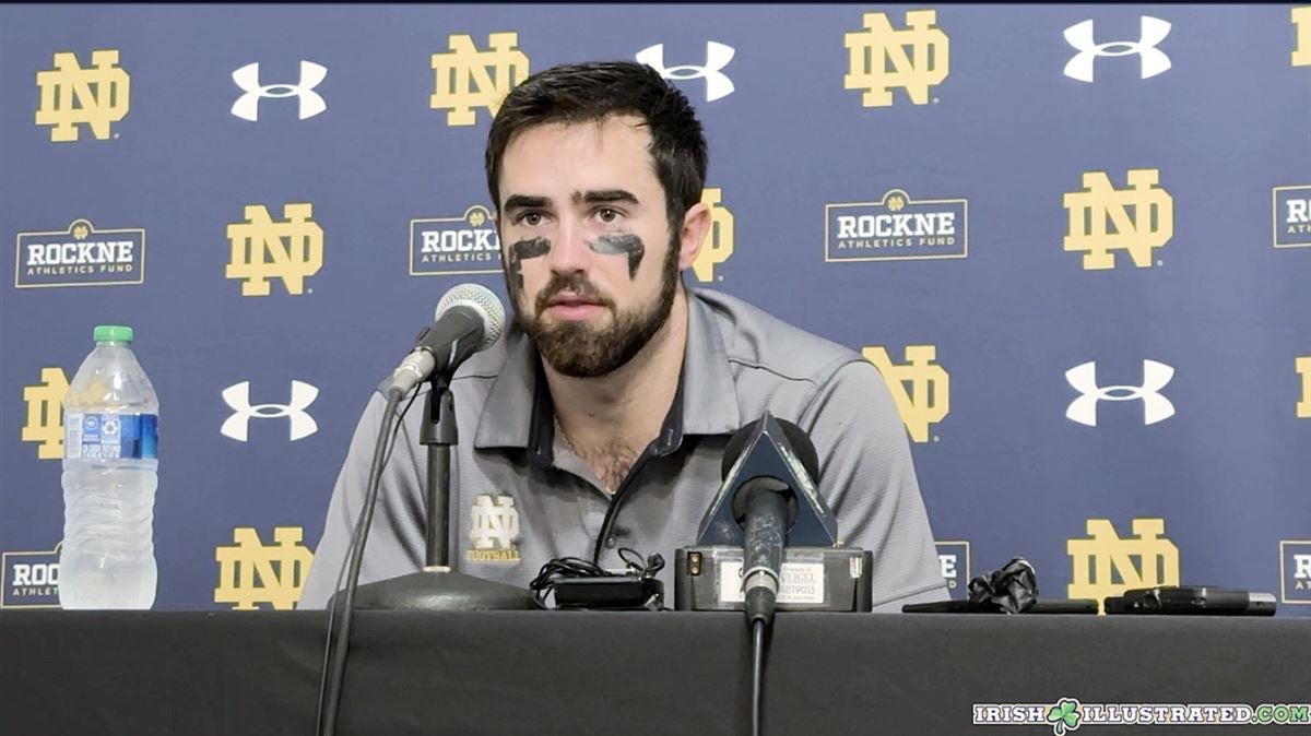 Watch: Player Reaction: JD Bertrand and Drew Pyne