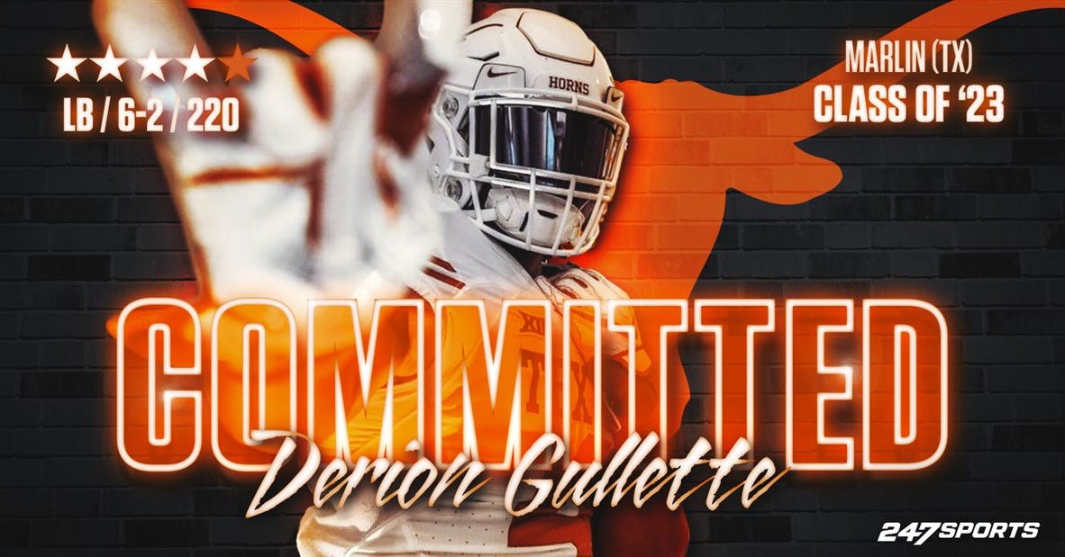 Four-star EDGE Derion Gullette commits to Texas