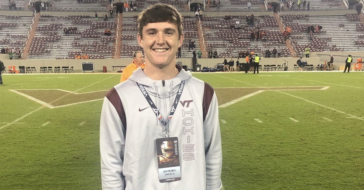 Hokies re-offer '24 TE Luca Puccinelli