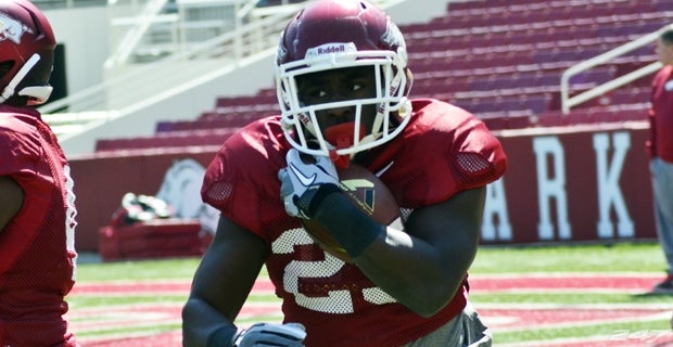 Arkansas running back Evans set to transfer finds new home