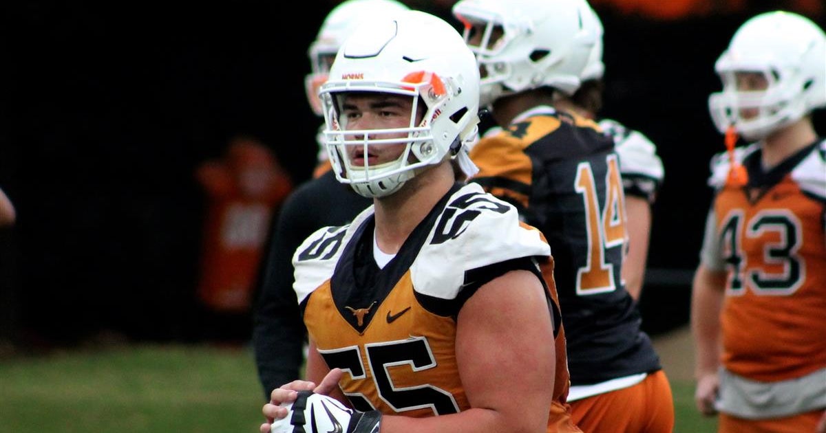 WATCH: Texas OL Williams talks about playing for Matt Mattox