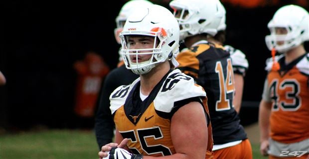 WATCH: Texas OL Williams talks about playing for Matt Mattox