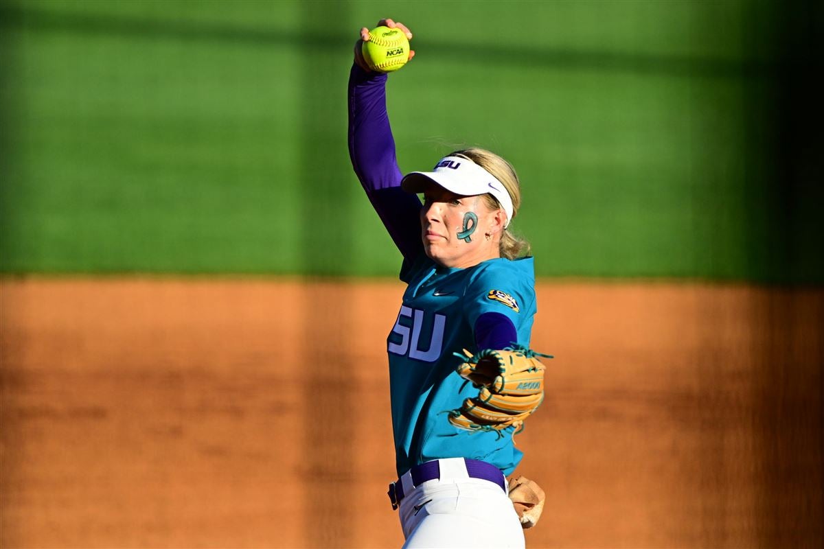 Kelley Lynch tosses no-hitter as LSU softball takes down Auburn ...