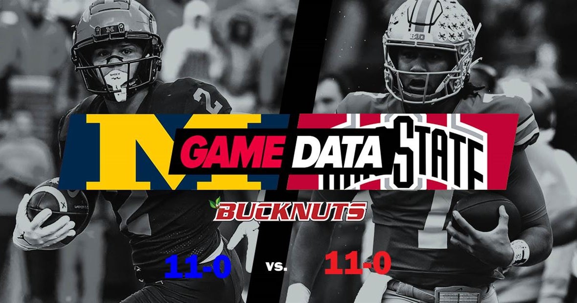 Game Data: Historic match-up of 11-0 teams pits No. 2 Ohio State vs. No ...