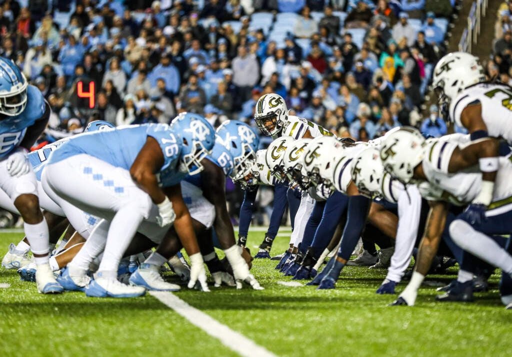 UNC Offense Presents Big Challege for the Georgia Tech Defense
