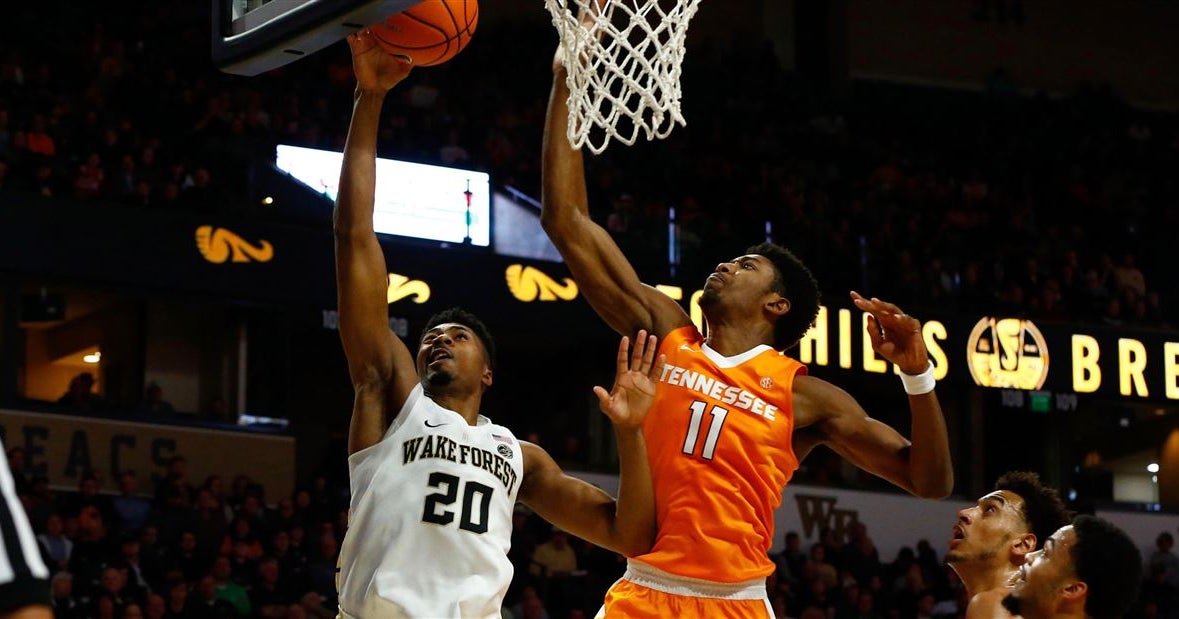 Jordan Bowden stays hot to pace Vols in win at Wake Forest