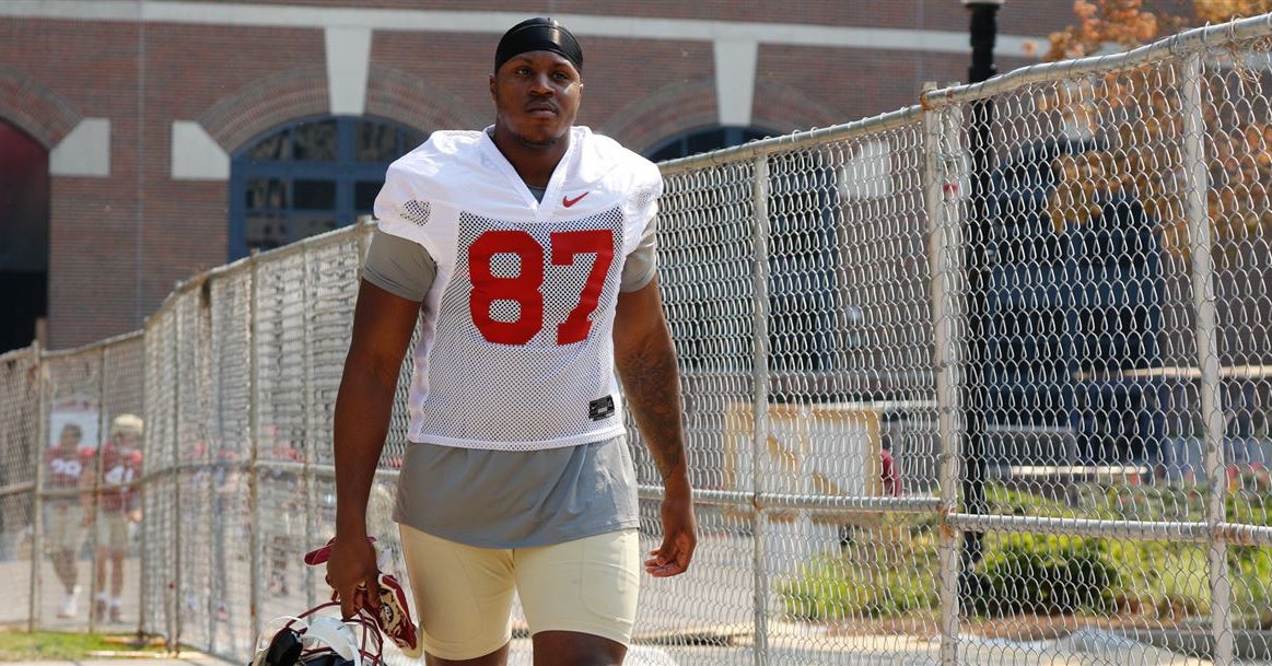 Tight end Markeston Douglas has departed Florida State, again, after spending the spring with ...