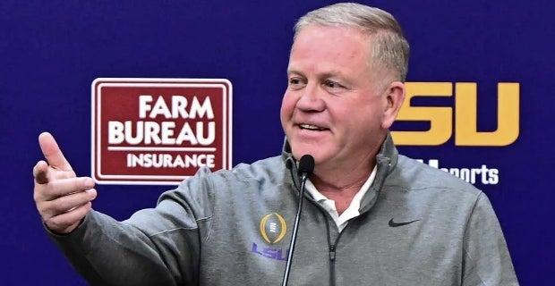 Brian Kelly provides final updates ahead of LSU-Florida State matchup