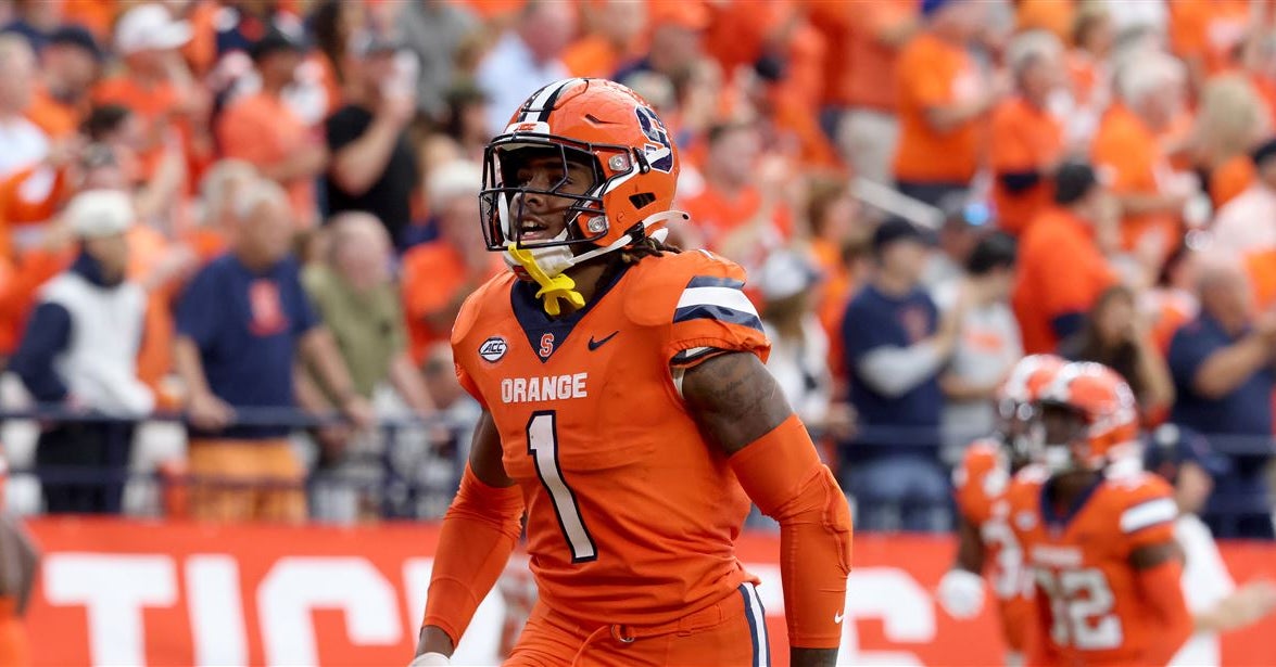 Syracuse football depth chart per EA Sports College Football 25