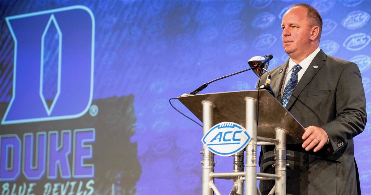 ACC Media Days 2022: Duke football coach Mike Elko reveals Jimbo Fisher ...