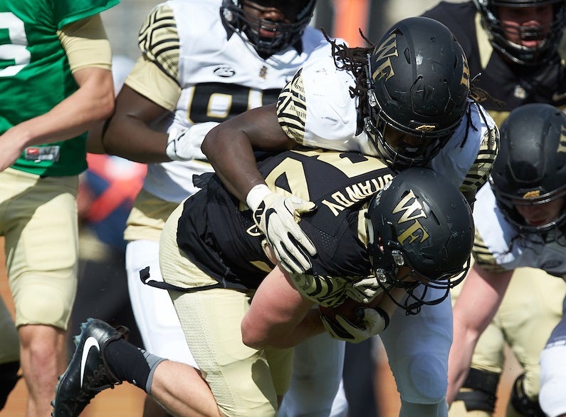 Wake Forest Football mid-camp defensive depth chart projections