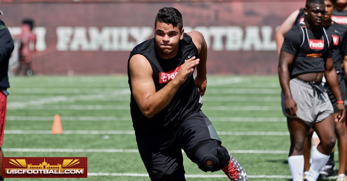 WATCH: Isolation film of USC OL commit Jason Rodriguez