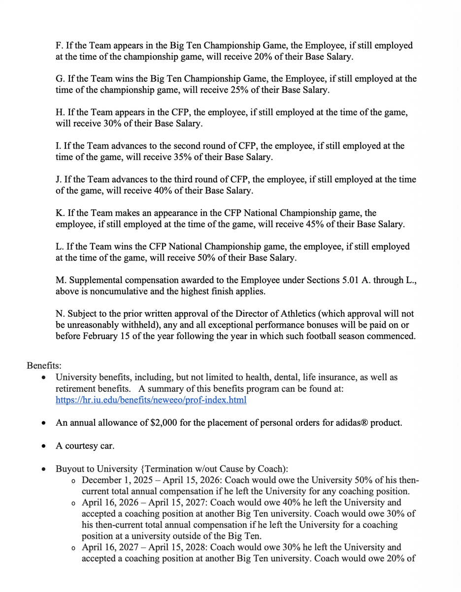 Contract details for Indiana defensive coordinator Bryant Haines ...