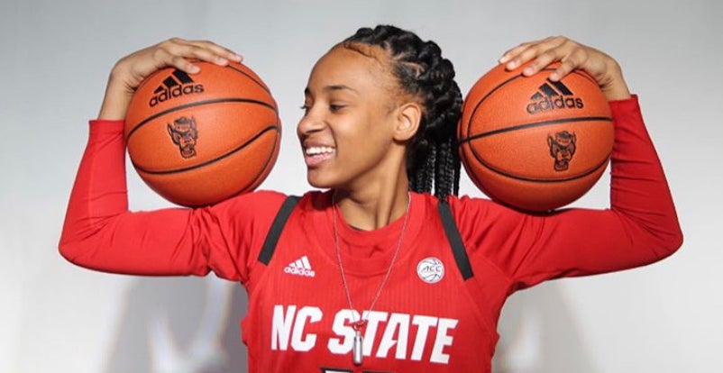 BREAKING: 5-star 2021 guard Aziaha James commits to NC State WBB