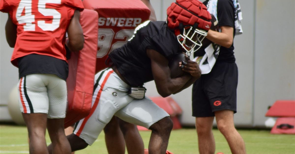 Georgia running back Nate Frazier putting potential on display