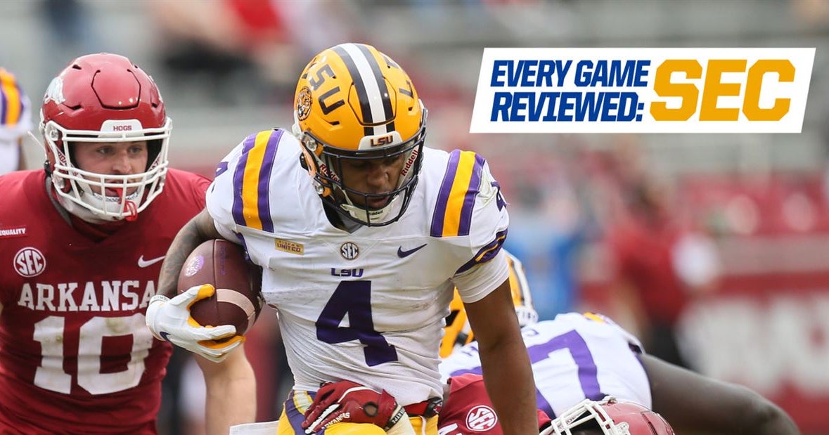 Every SEC college football game reviewed: Week 12