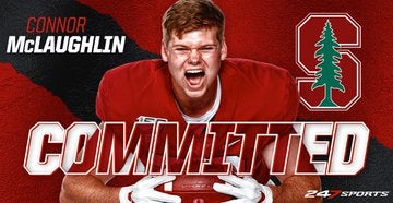 Four-star OT Connor McLaughlin commits to Stanford