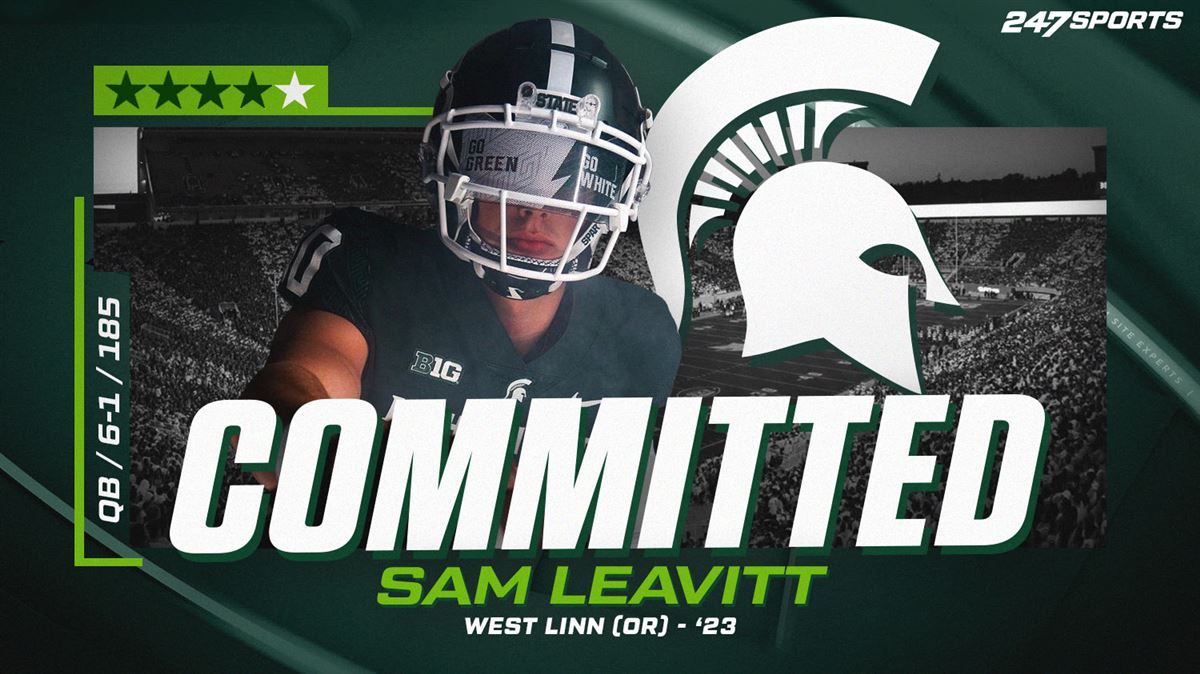 Four-star QB Sam Leavitt breaks down commitment to Michigan State
