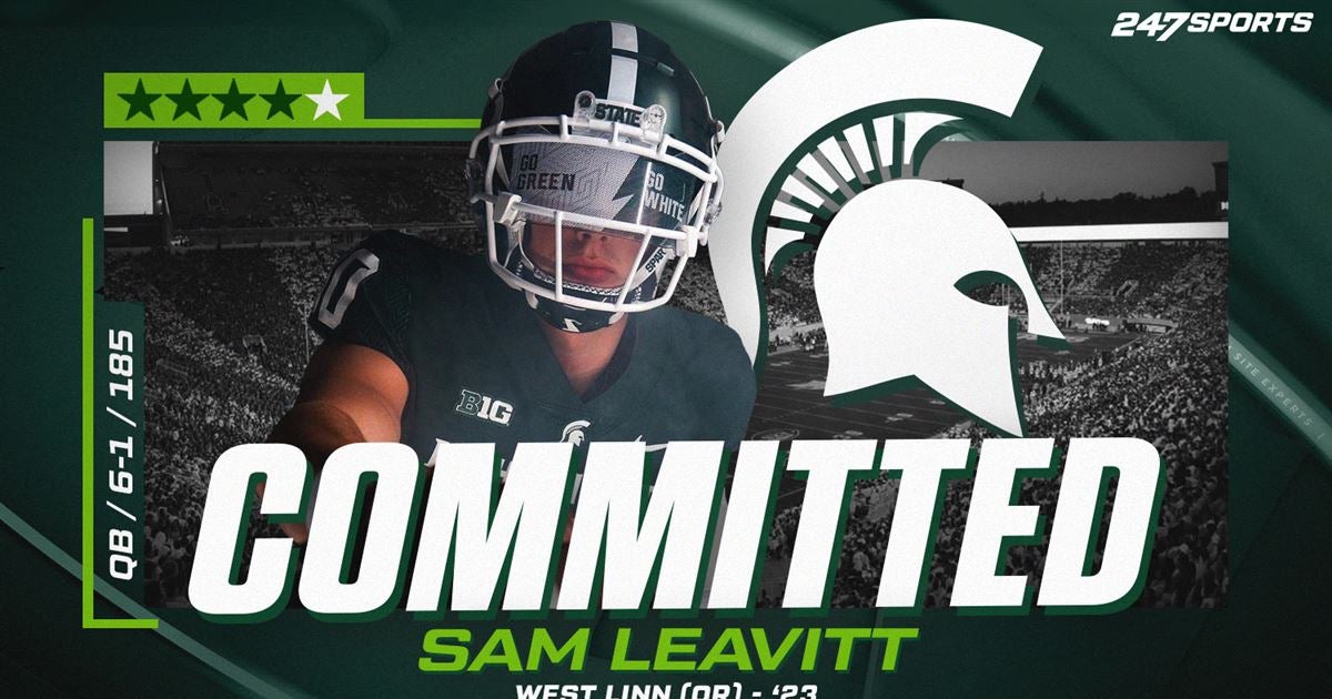 Four-star QB Sam Leavitt breaks down commitment to Michigan State