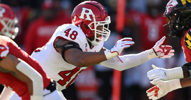 Kyonte Hamilton one week into final training camp at Rutgers