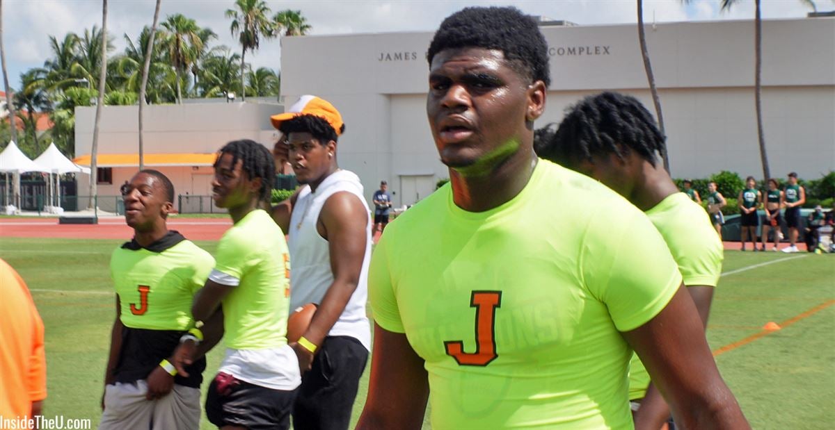 VIDEO: Miami target TE Dylan Wade at UM 7-on-7 tournament