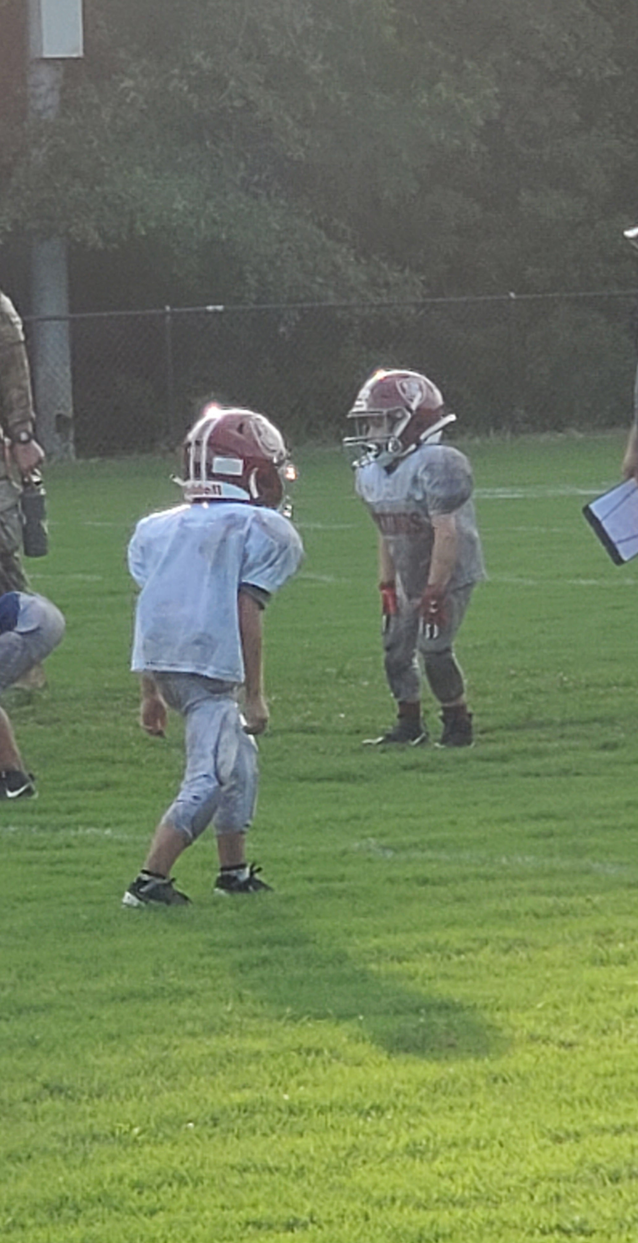 They put him at middle linebacker