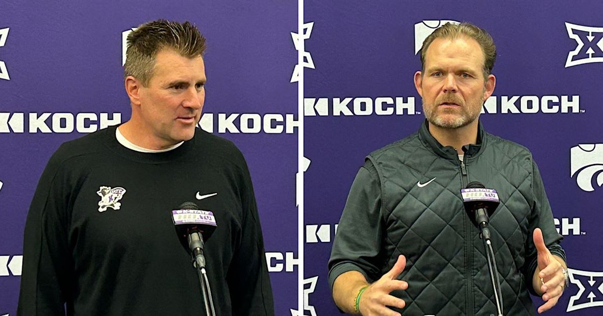 Conor Riley & Joe Klanderman preview Houston in weekly presser